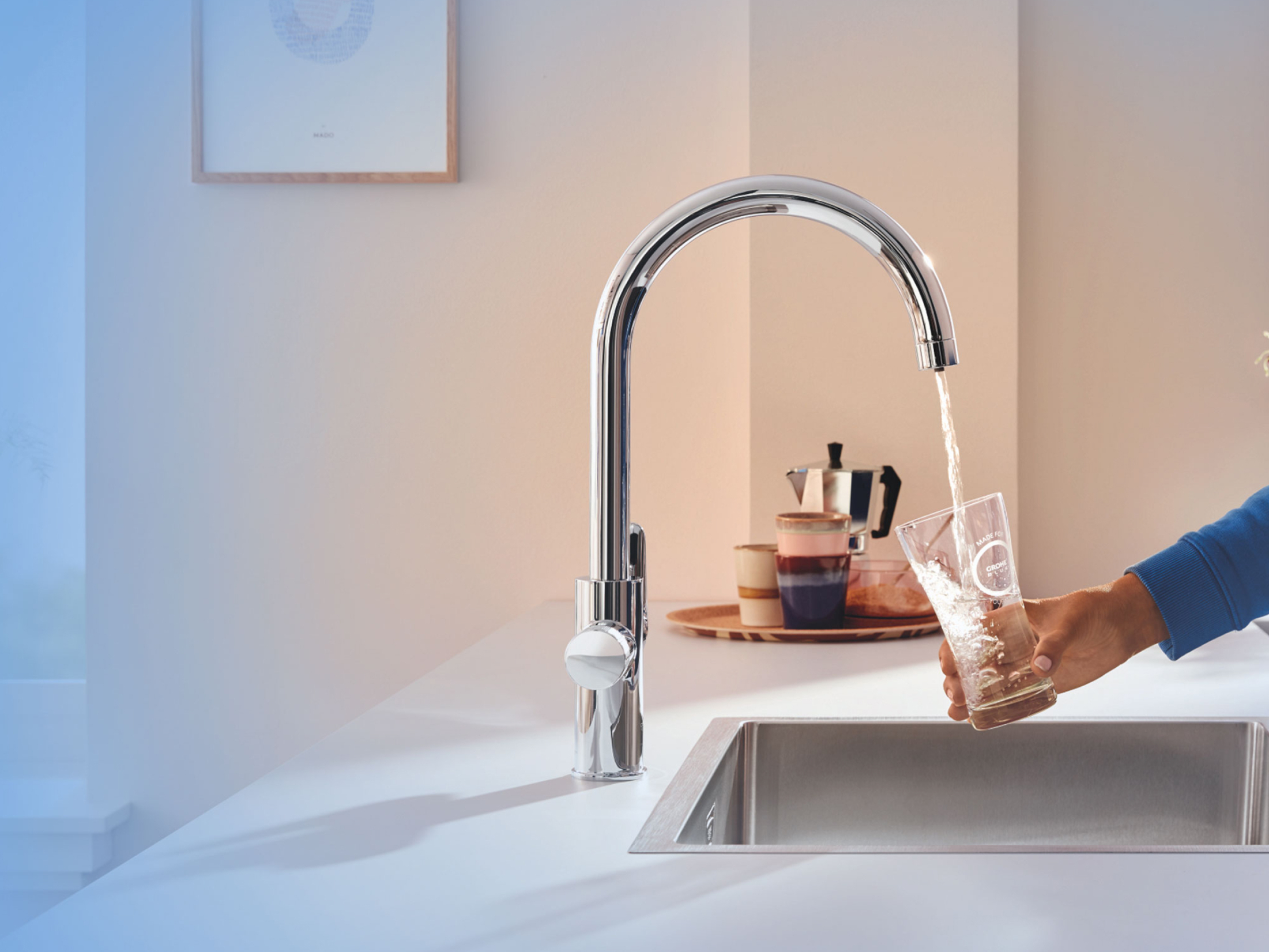 GROHE Wassersysteme: Frischer Geschmack. Nachhaltig. Komfortabel.